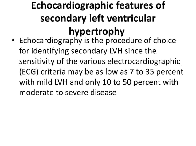 Echo in hypertrophic obstructive cardiomyopathies | PPTX