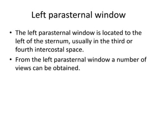 Echo indications | PPTX