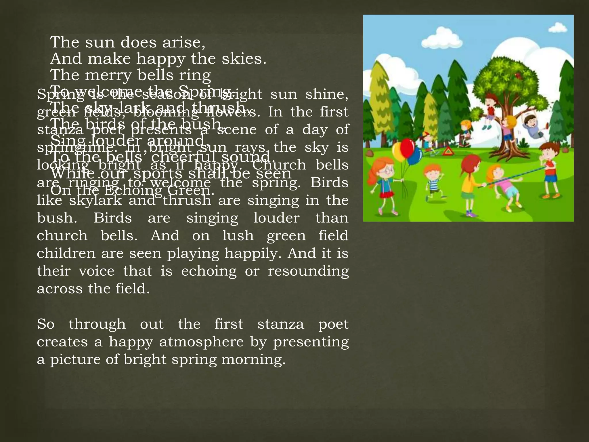 Echoing green | PPTX