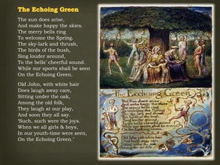 Echoing green | PPTX