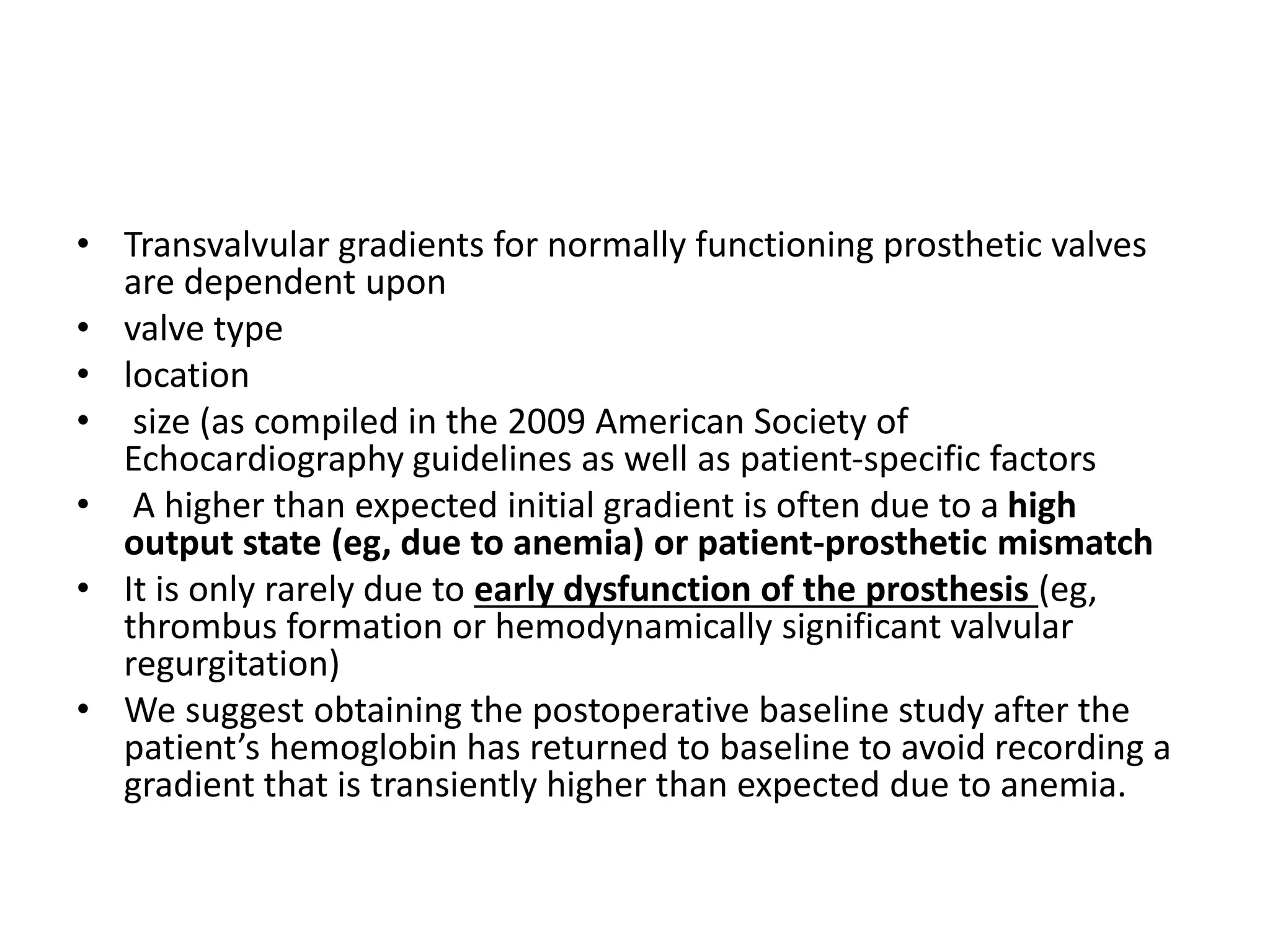Echo in prosthetic valve evaluation | PPTX