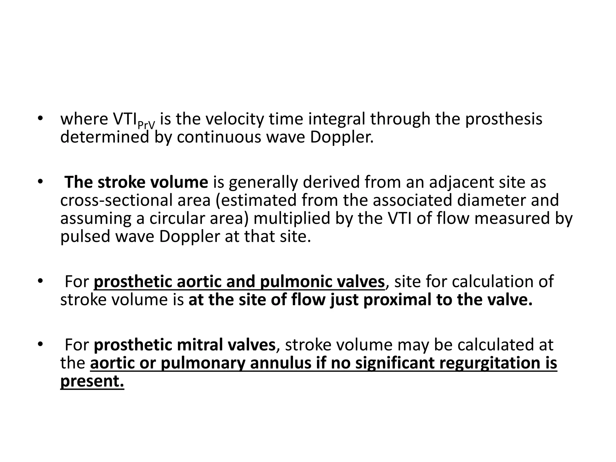 Echo in prosthetic valve evaluation | PPTX