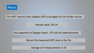 Echocardiographic Evaluation of Shock States | PPTX