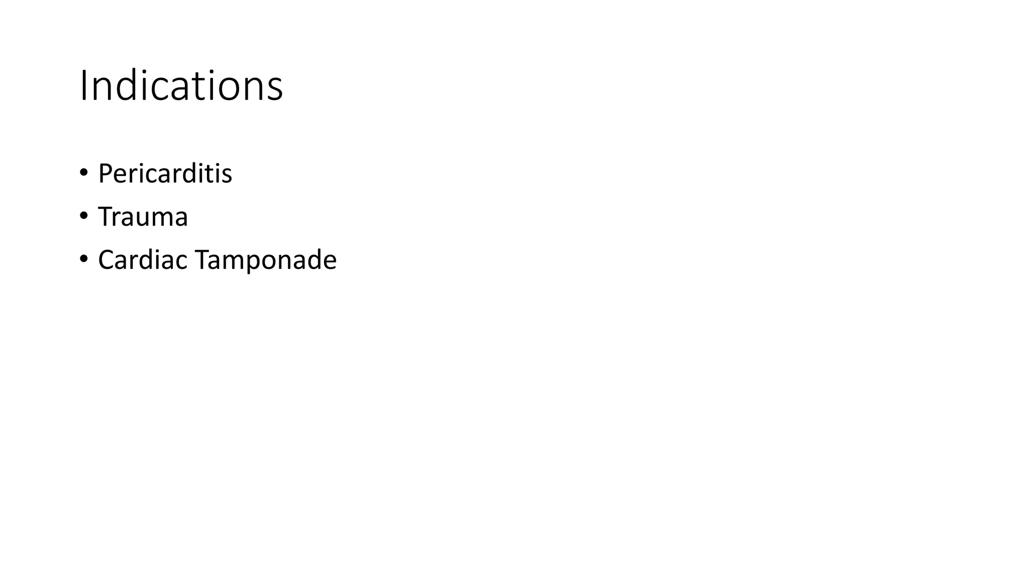 ECHOCARDIOGRAPHY IN CARDIAC TAMPONADE | PPTX