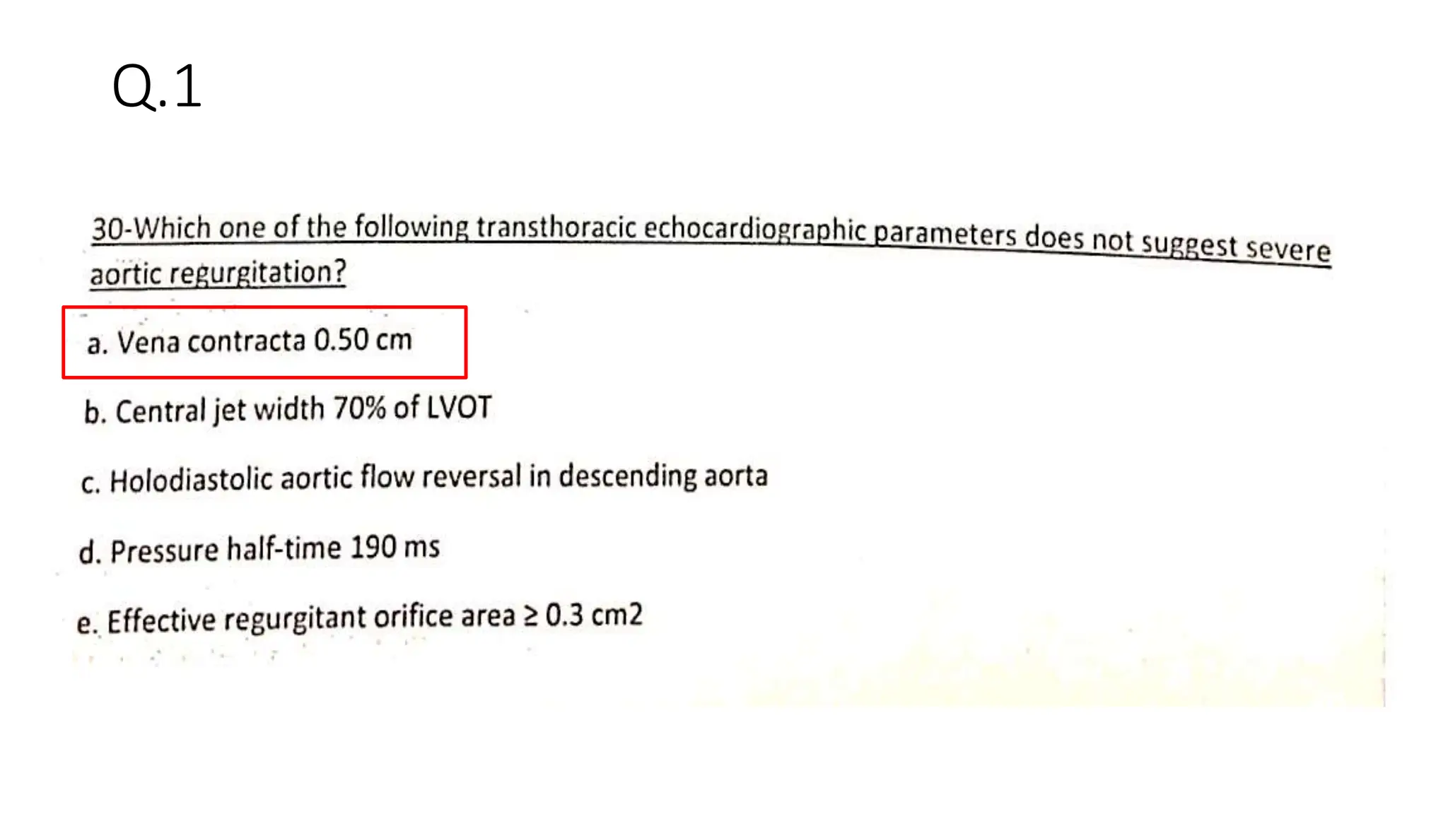 Echocardiography Multiple choice questions | PPTX