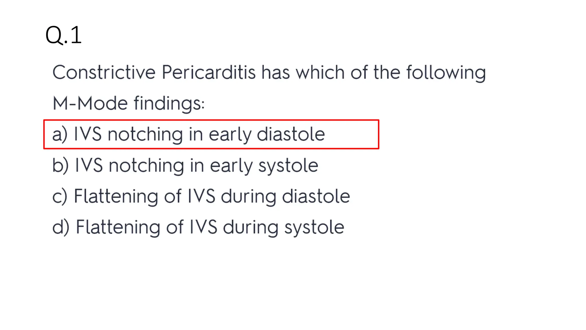 Echocardiography Multiple choice questions | PPTX
