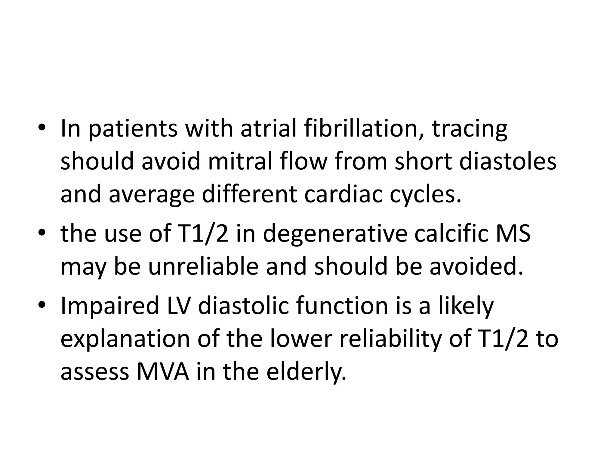 Echo Mitral Stenosis | PPTX