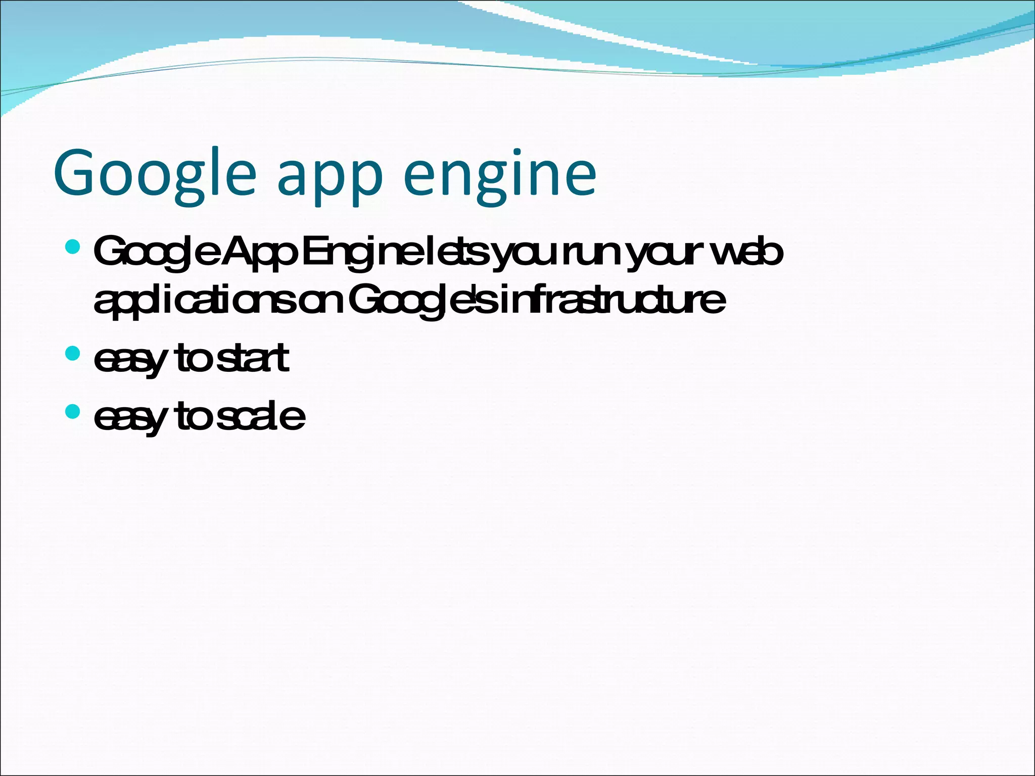echo-o & Google App Engine dev - BarCamp Saigon 1 | PPT