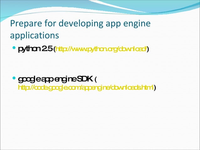 echo-o & Google App Engine dev - BarCamp Saigon 1 | PPT