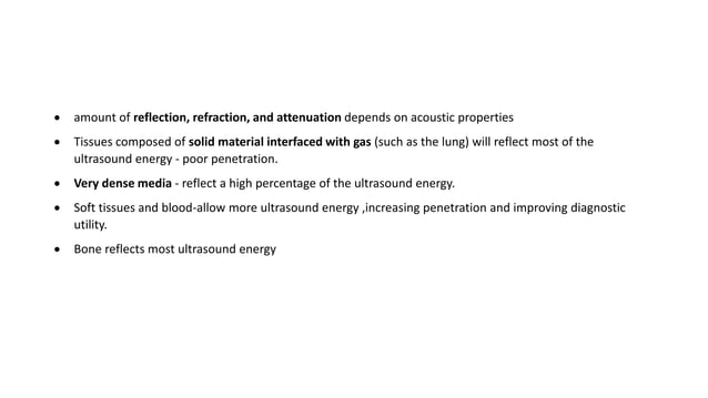 Echo physics and instrumentation | PPTX