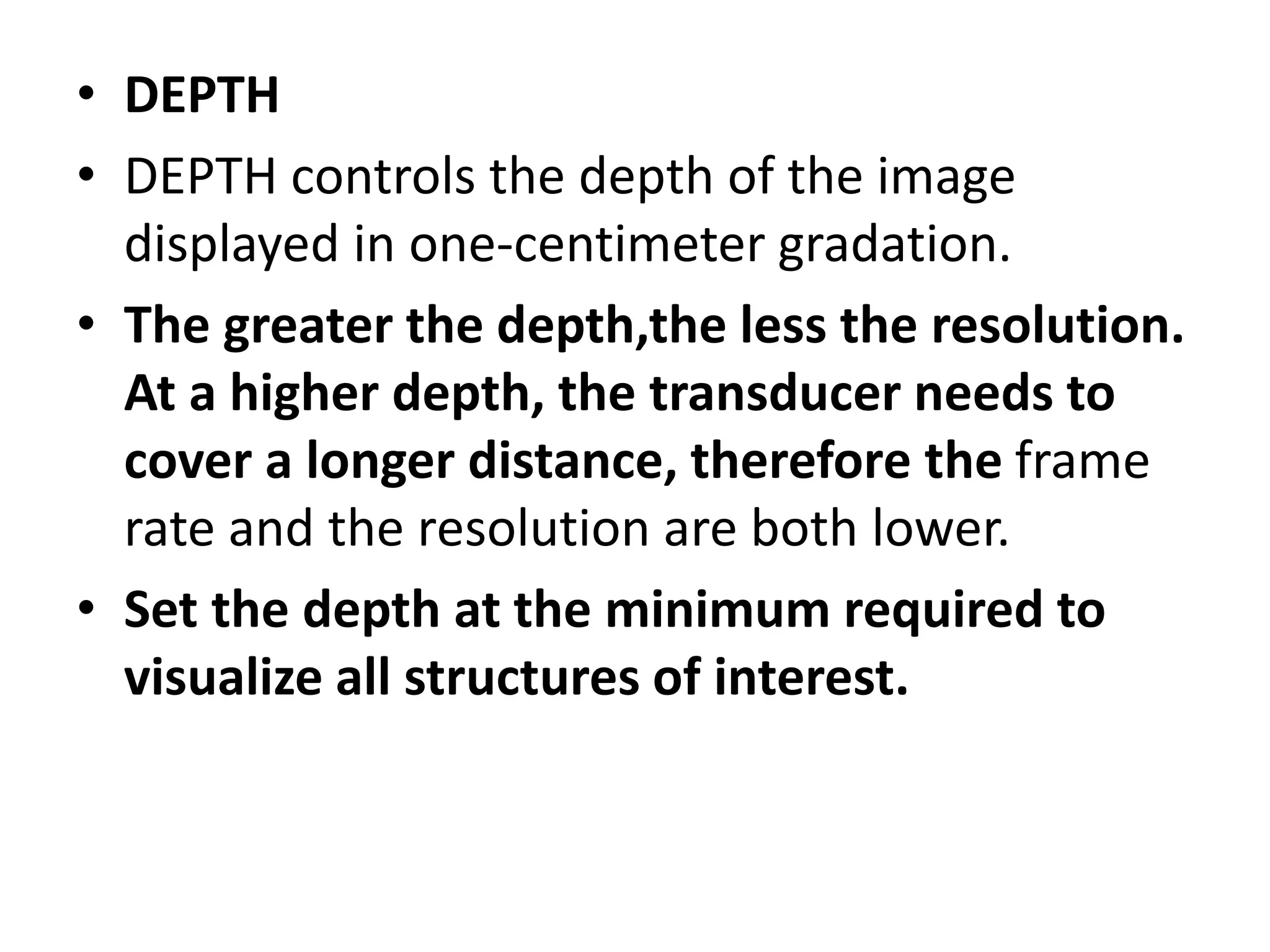 Echo physics and instrumentation | PPTX