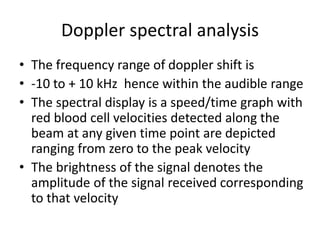 Echo Physics and Doppler | PPTX