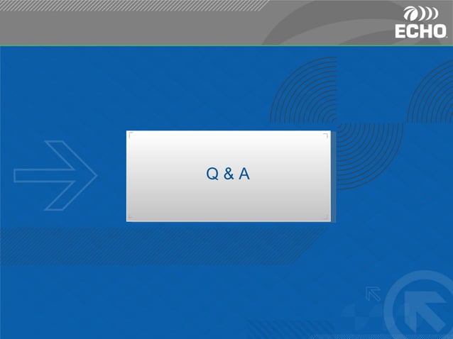 Echo Power Point Sales Presentation | PPT