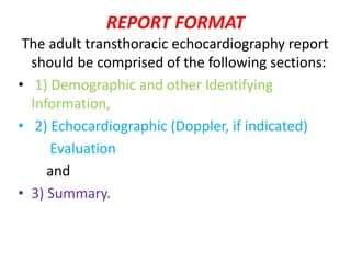 Echo reporting basics | PPSX