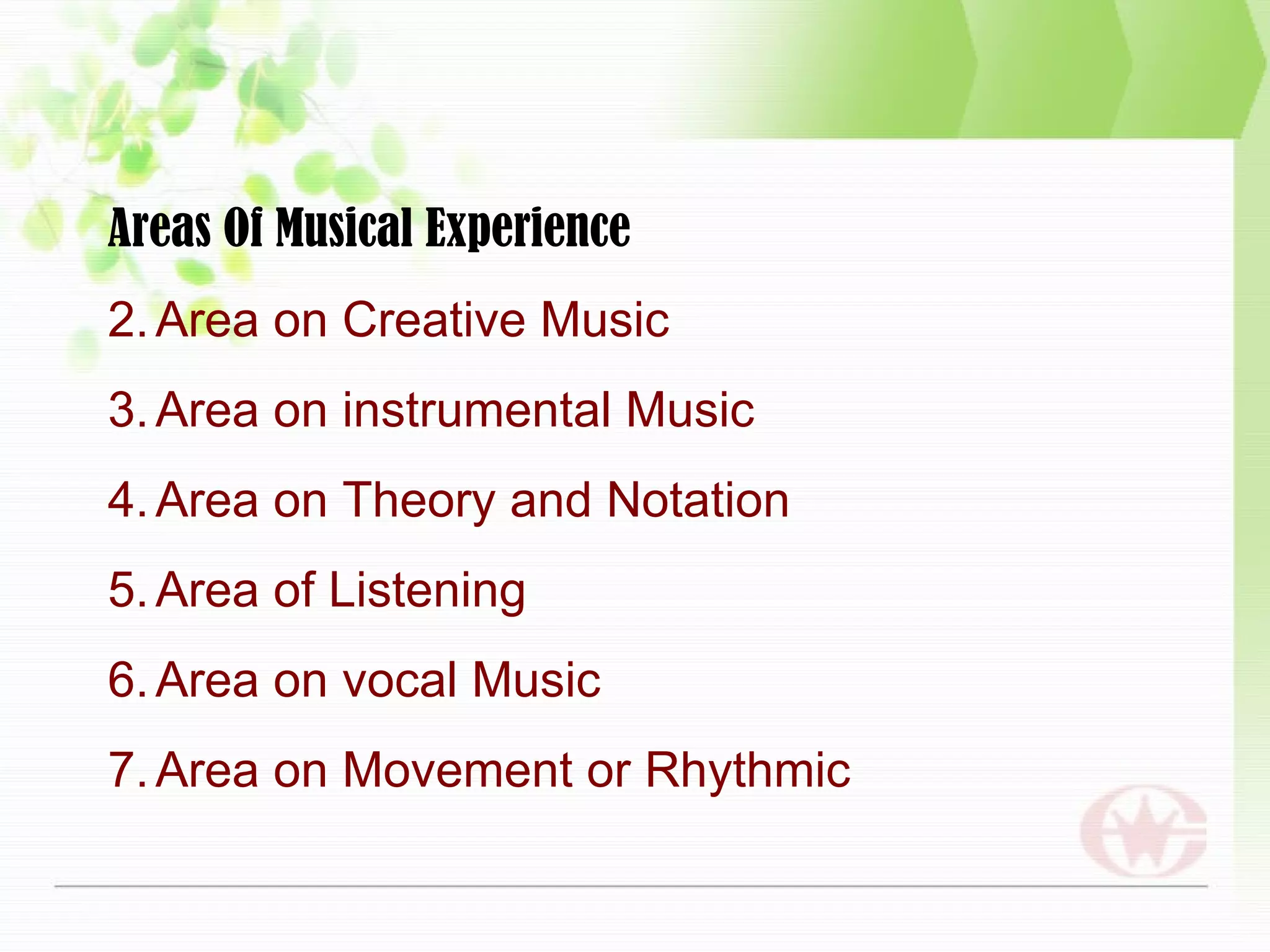 teaching strategies in music | PPT
