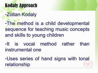 teaching strategies in music | PPT