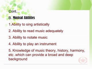 teaching strategies in music | PPT