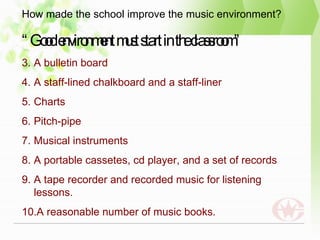 teaching strategies in music | PPT