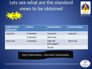 pediatric echo measurements technique z score | PPTX