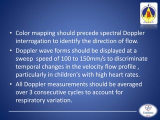 pediatric echo measurements technique z score | PPTX