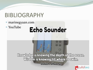 Echosounder | PPTX