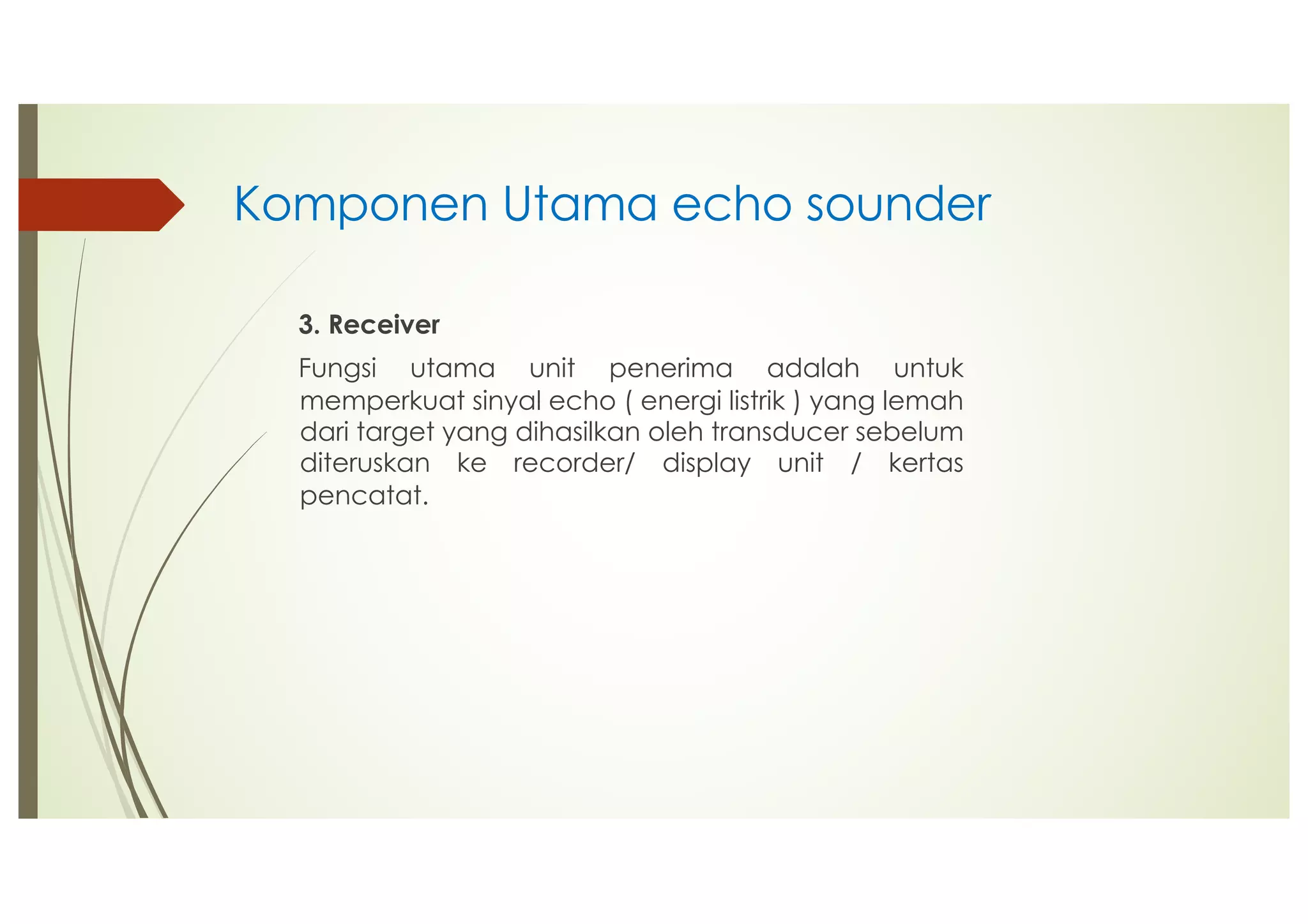 Echosounder | PDF