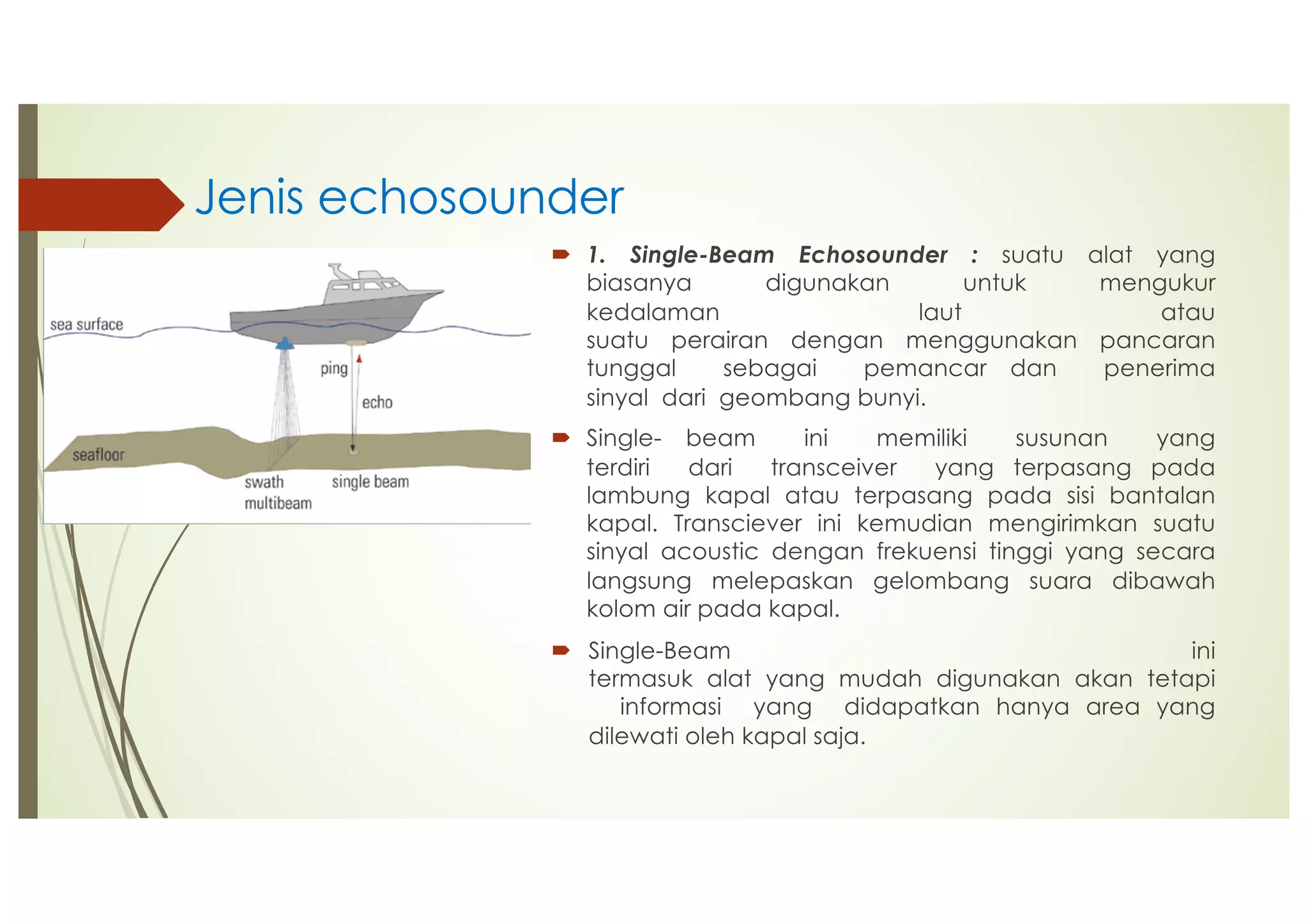 Echosounder | PDF
