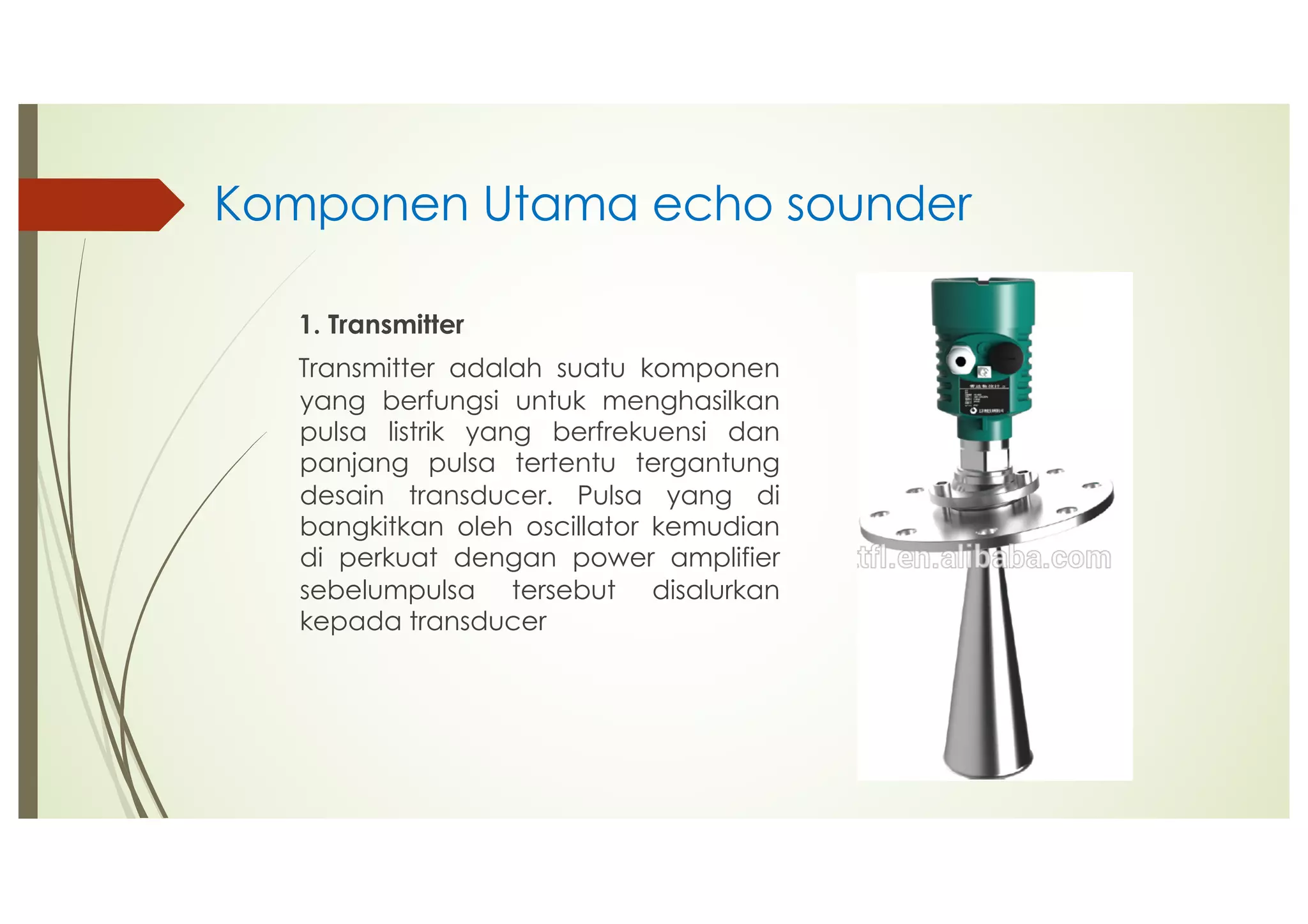Echosounder | PDF
