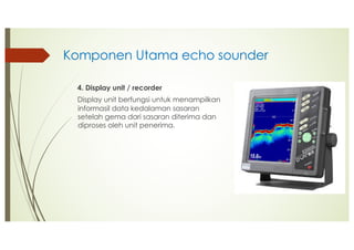 Echosounder | PDF