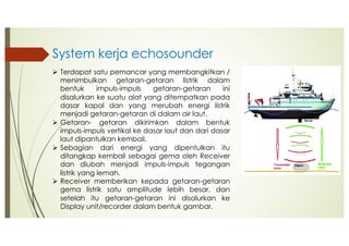 Echosounder | PDF