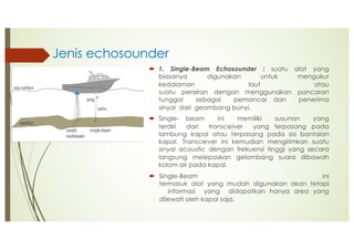 Echosounder | PDF