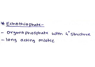 Echothiophate | PDF