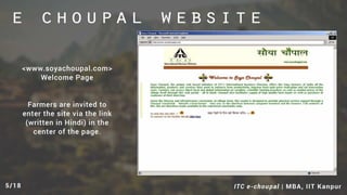 ITC E-Choupal | PPT