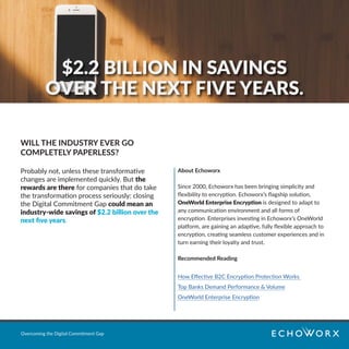 Overcoming the Digital Commitment Gap! | PDF | Credit Cards | Personal Debt