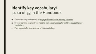 ECE Vocabulary | PPTX