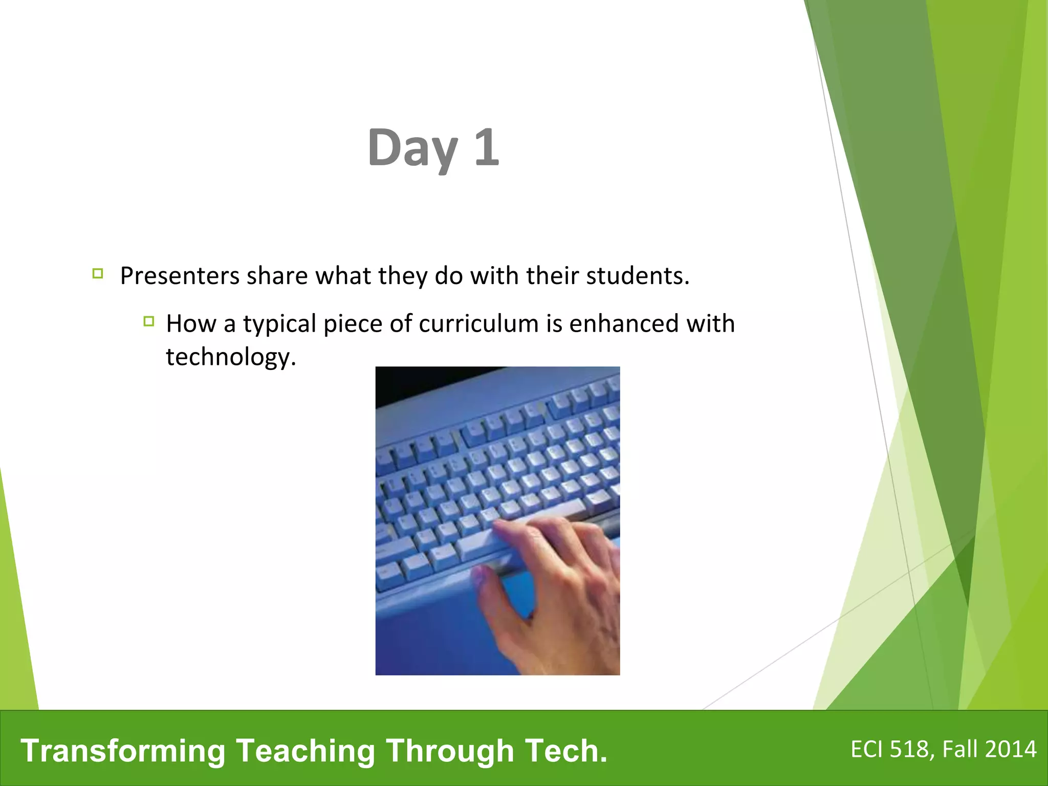 Visions in Education - Transformative PD | PPTX