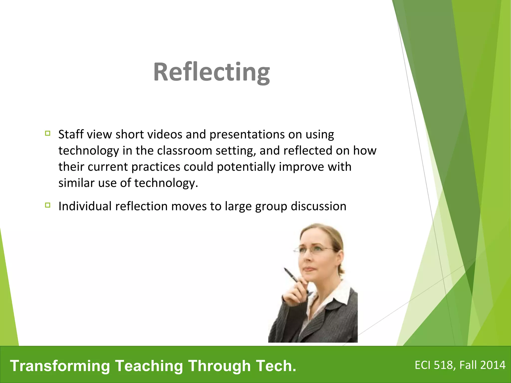 Visions in Education - Transformative PD | PPTX