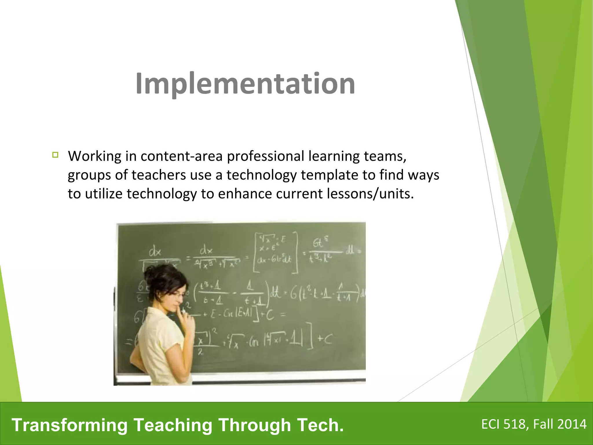 Visions in Education - Transformative PD | PPTX