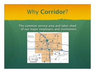 Creative Corridor Presentation for ECICOG | PPT