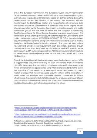 ECIL: EU Cybersecurity Package and EU Certification Framework | PDF | Internet | Computing