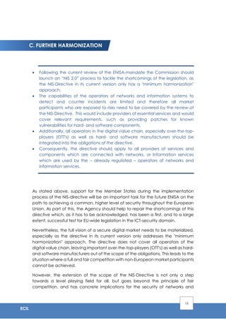 ECIL: EU Cybersecurity Package and EU Certification Framework | PDF | Internet | Computing