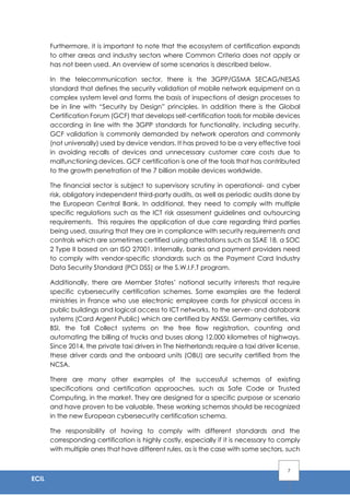 ECIL: EU Cybersecurity Package and EU Certification Framework | PDF ...