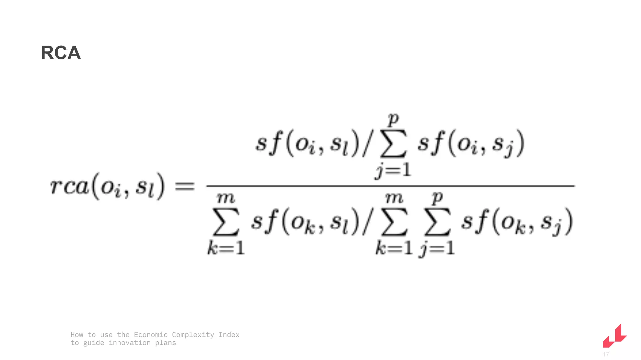 How to use the Economic Complexity Index to guide innovation plans | PDF