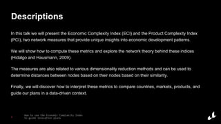 How to use the Economic Complexity Index to guide innovation plans | PDF
