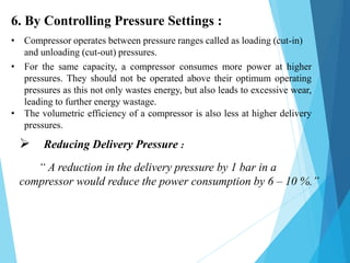 Energy Conservation in Compressed Air System. | PPTX