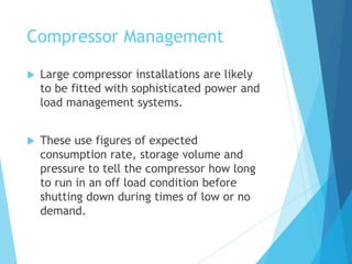 Energy Conservation in Compressed Air System. | PPTX