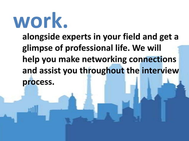 Enterprise Community Internship Program for Students | PPT