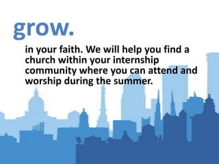 Enterprise Community Internship Program for Students | PPT | Free Download