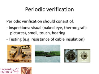 Inspections of electrical installations in homes | PPT