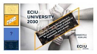 Telling the ECIU University Story: Learner Transformation Framework | PPT